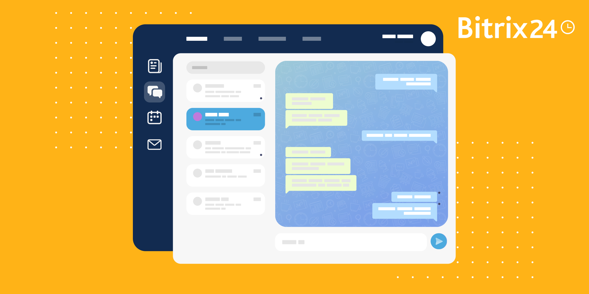 Messenger de Bitrix24 : nouvelle interface, sondages et autosuppression des messages
